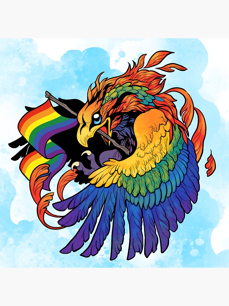 "Fly Your Colours" Sticker for Sale by ScribbleJay | Redbubble