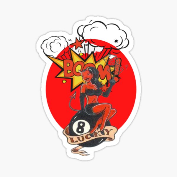 "pin-up" Sticker for Sale by Teixeira224 | Redbubble