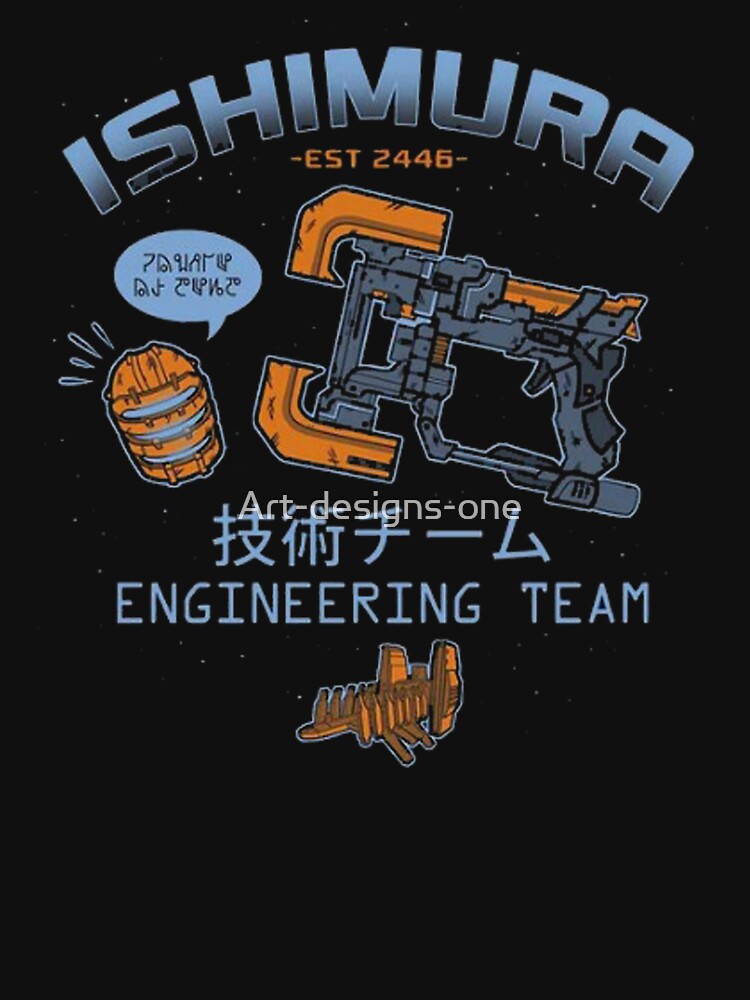 "USG Ishimura" T-shirt for Sale by Art-designs-one | Redbubble | dead ...
