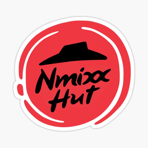 "NMIXX Hut" Sticker for Sale by AliffStudio | Redbubble