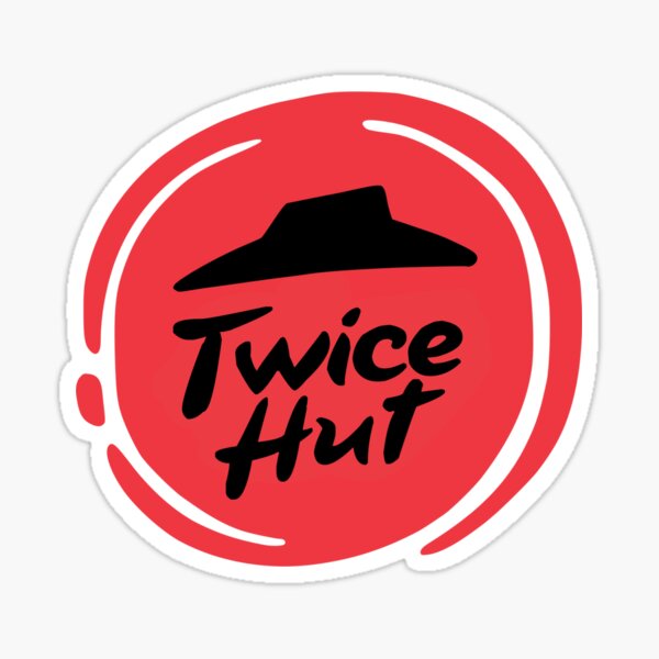 "Twice Hut" Sticker for Sale by AliffStudio | Redbubble