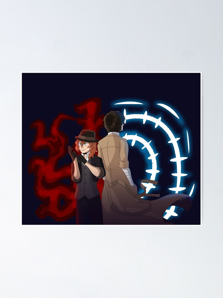 "Soukoku Abilities (Background no words)" Poster for Sale by ...