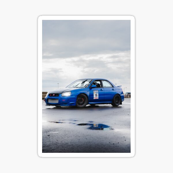 "Subaru WRX" Sticker for Sale by mediabynv | Redbubble
