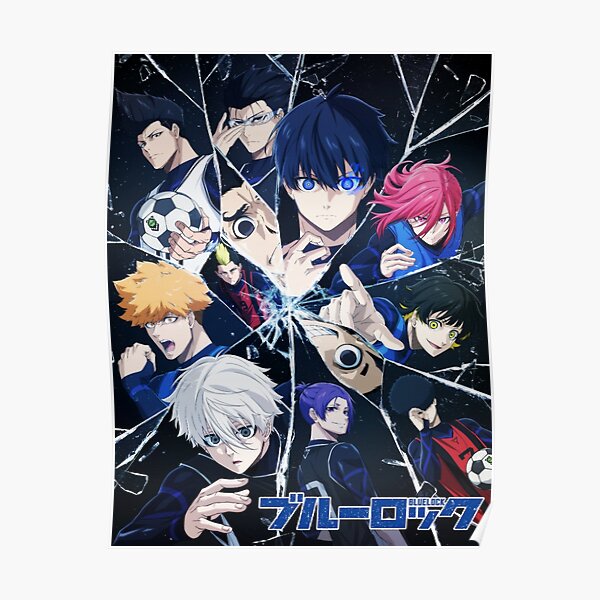 "Meguru Bachira blue lock" Poster for Sale by SP-Gamers | Redbubble