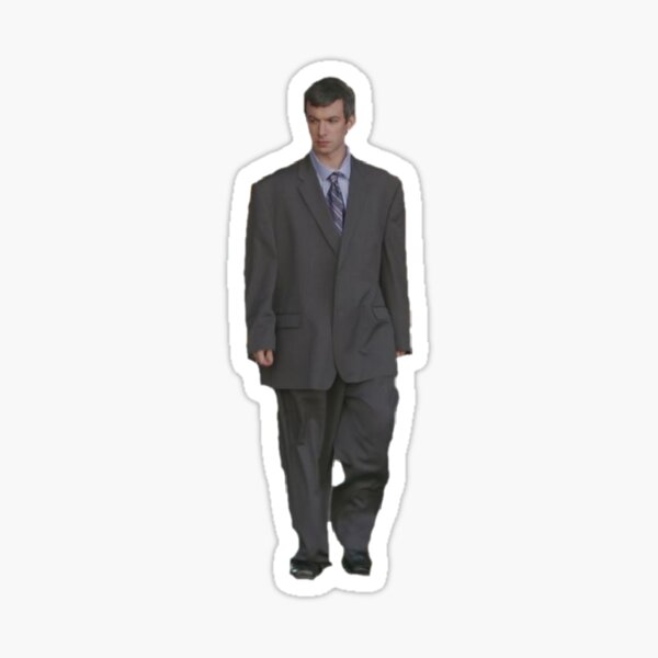 "Nathan Fielder Suit" Sticker for Sale by skylerrwhite | Redbubble