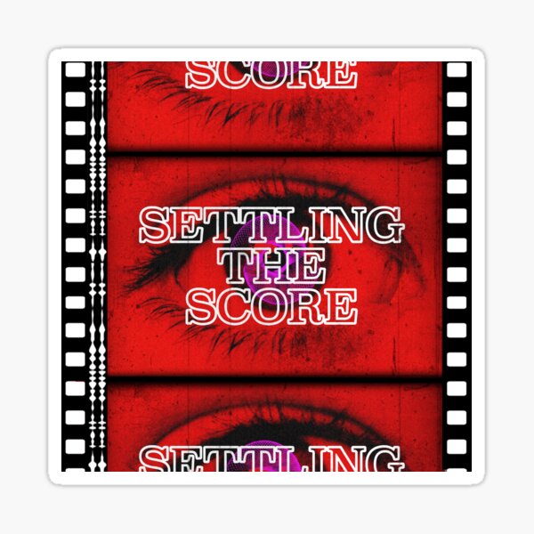 "Vertigo-style Filmstrip Logo, by Todd Alcott" Sticker for Sale by ...