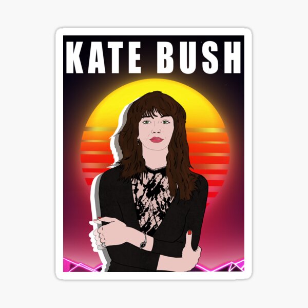 "Kate Bush Vintage Band Art" Sticker for Sale by brosenberg11 | Redbubble