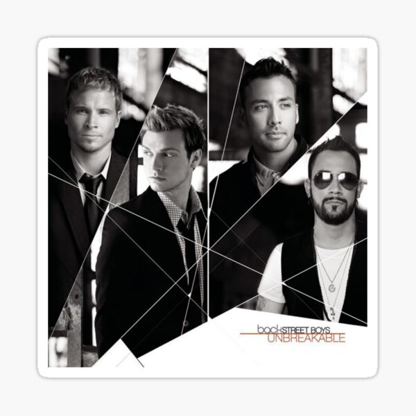 "Báckstréét Boys Unbreakable Album BSB" Sticker for Sale by ...