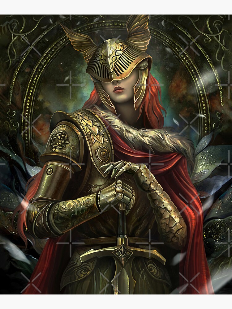 "Elden Ring Red-Haired Knight Game Of Year 2022" Sticker for Sale by ...