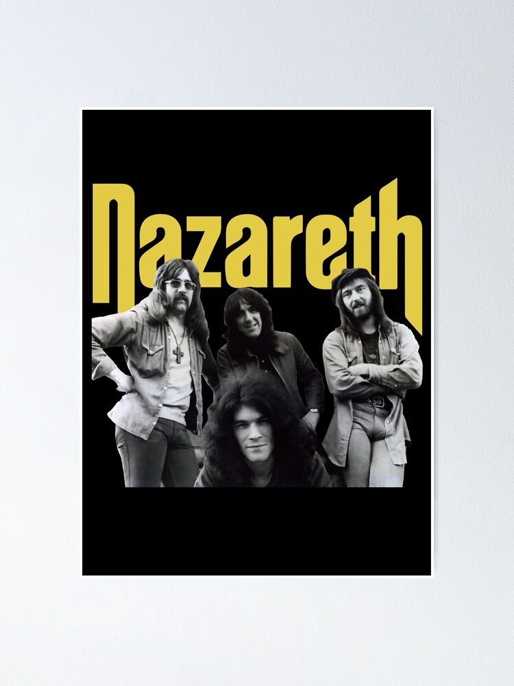 "nazareth band" Poster for Sale by nkemtaneenanc | Redbubble