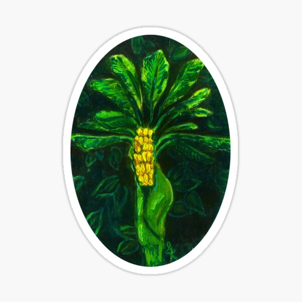 "Banana Tree" Sticker for Sale by sisterpig | Redbubble