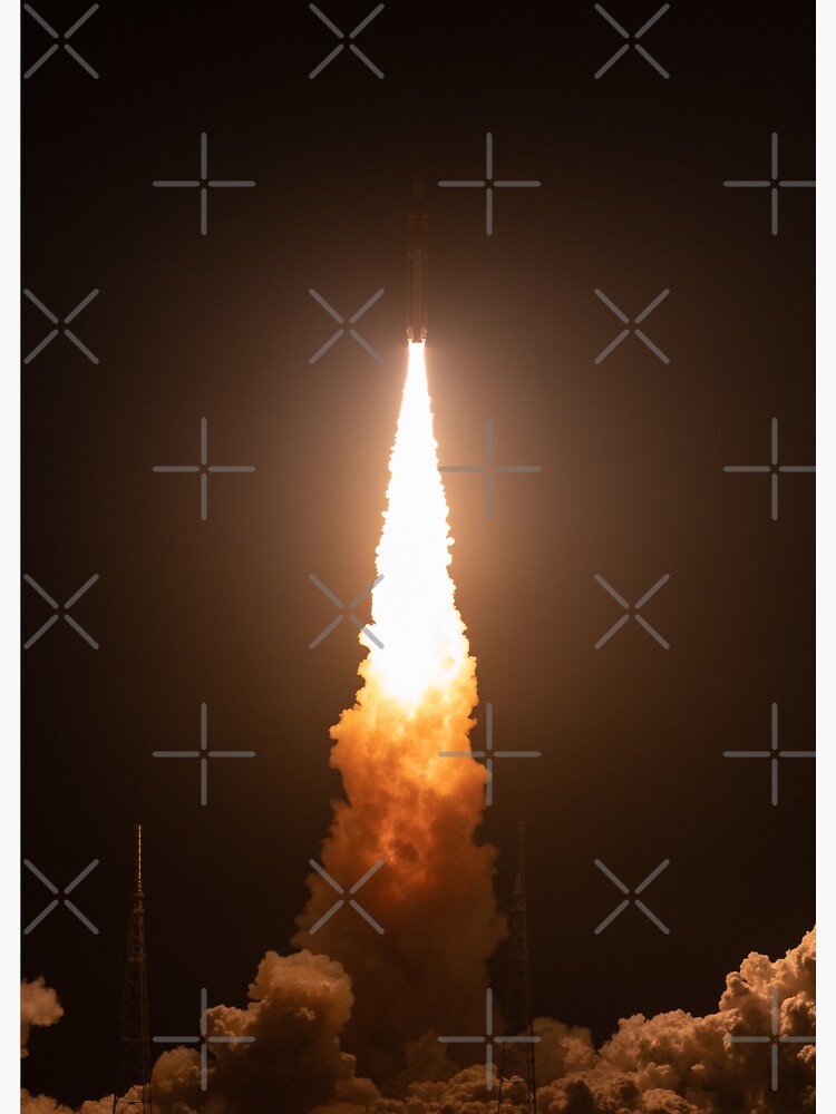 "NASA Artemis 1 Takeoff" Sticker for Sale by Sketcherized | Redbubble