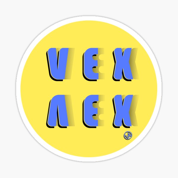 "VEX NEX" Sticker for Sale by DM-VectorArt | Redbubble