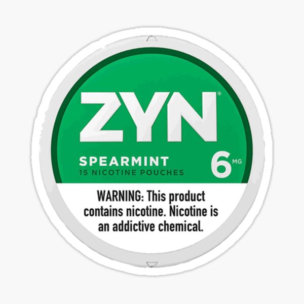 "Zyn" Sticker for Sale by MadonnaMcC | Redbubble