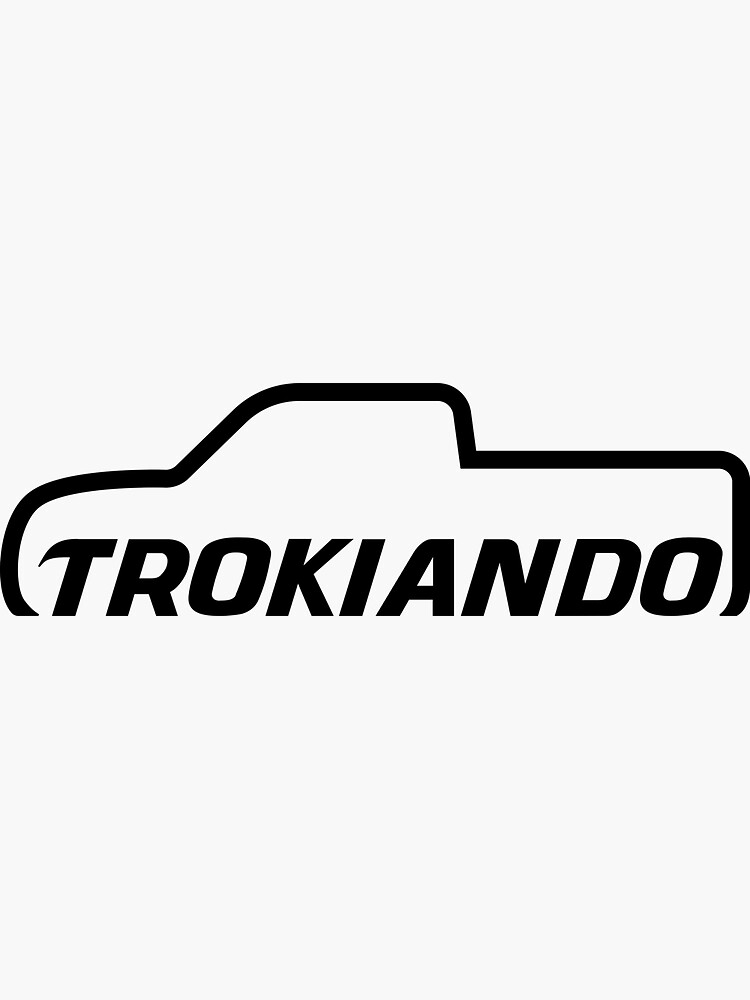 "Trokiando" Sticker for Sale by StudioSirenita | Redbubble