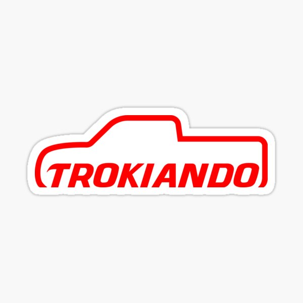 "Trokiando" Sticker for Sale by StudioSirenita | Redbubble