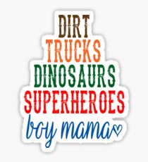 Boy Mom Stickers | Redbubble