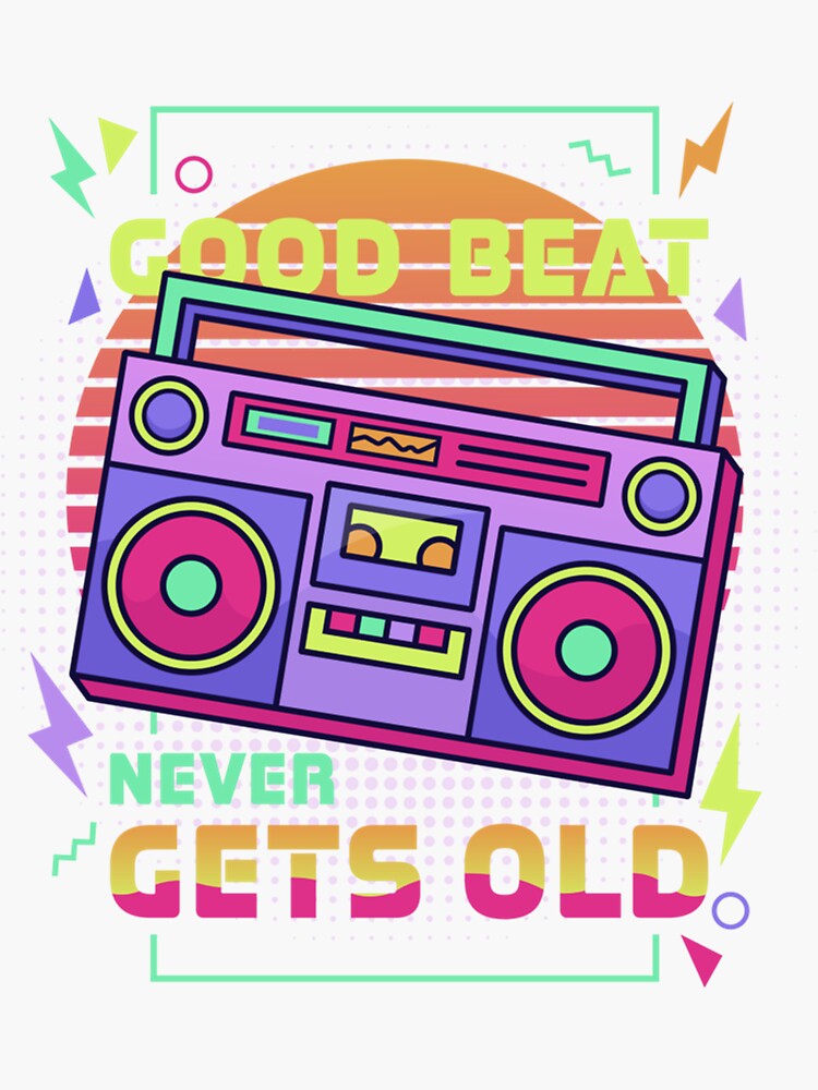 "Good Beat never gets old" Sticker for Sale by ionecphul | Redbubble