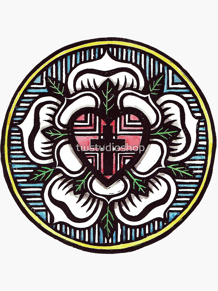 "Luther Rose" Sticker for Sale by twstudioshop | Redbubble