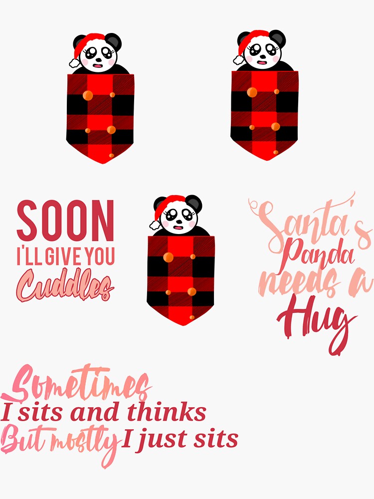 Sticker « Santacon - La saison des voeux de Noël commence avec les ...