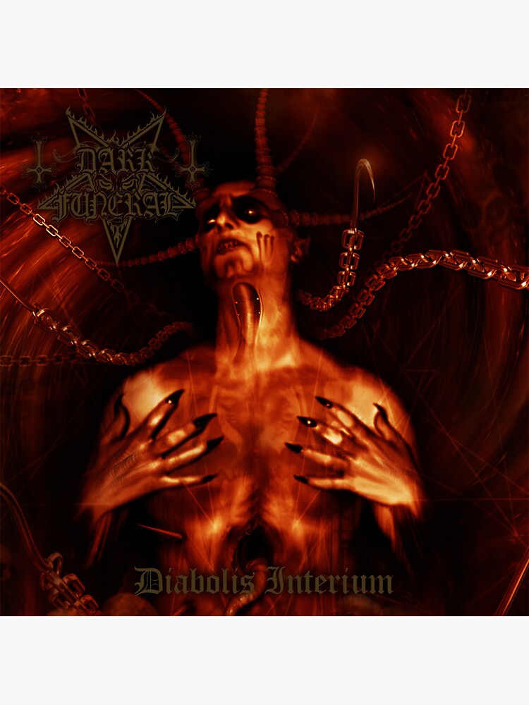 "Diabolis Interium Dark Funeral" Sticker for Sale by oohasiouhdoua ...
