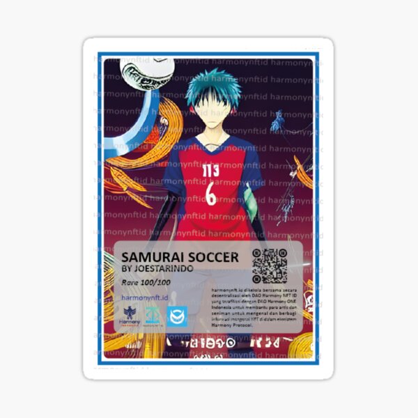 "Samurai Soccer 2" Sticker for Sale by joestarindo | Redbubble