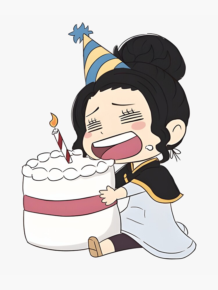 "Black Clover Charmy Happy birthday " Sticker for Sale by ...