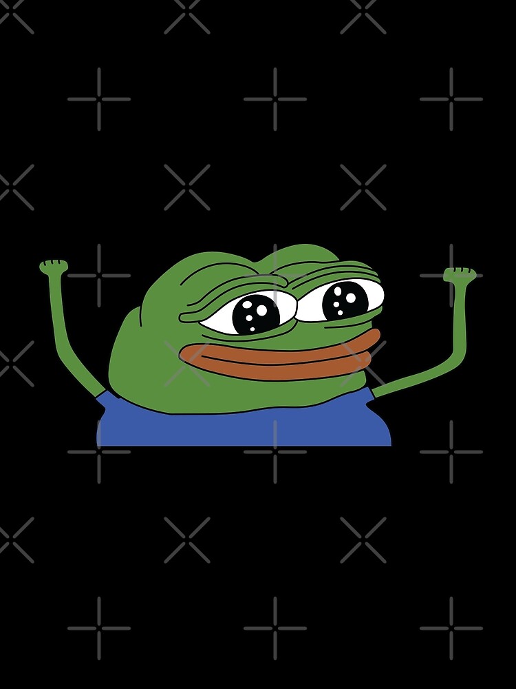 "peepoCheer Emote High Quality" Poster for Sale by SimplyNewDesign ...