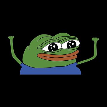 Sticker for Sale mit "peepoCheer Emote Hohe Qualität" von ...