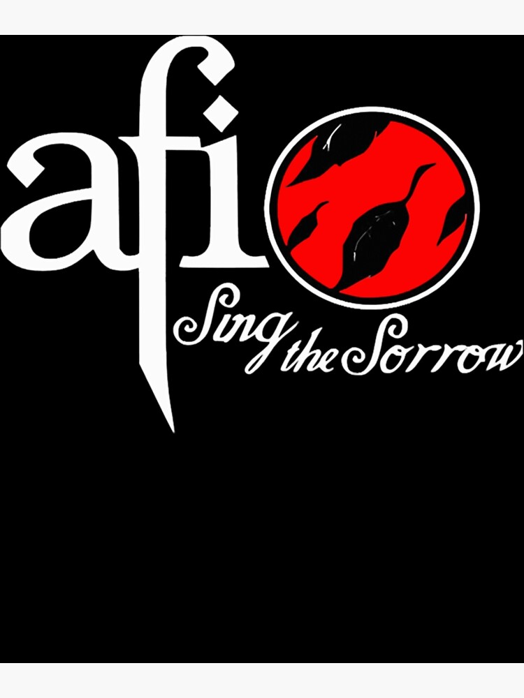 "AFI - legendary punk rock band" Poster for Sale by CHRISTINAEVAN ...