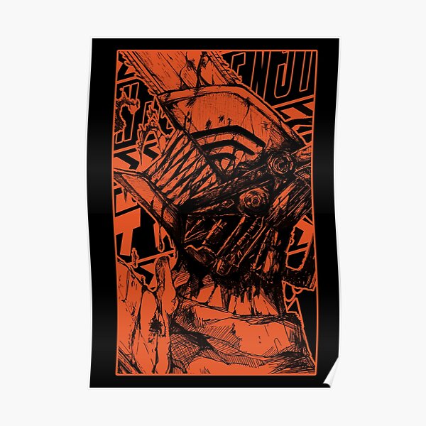 "DENJI " Poster for Sale by Wibukebab | Redbubble