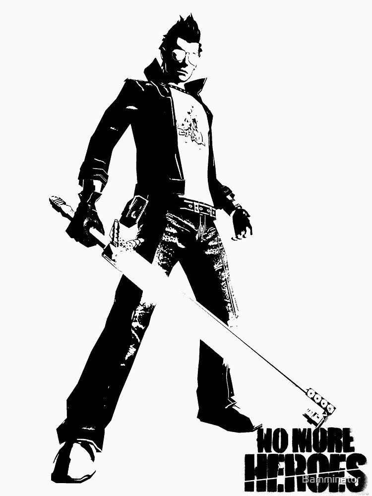 "Travis Touchdown" T-shirt for Sale by Bamminator | Redbubble | nmh t ...