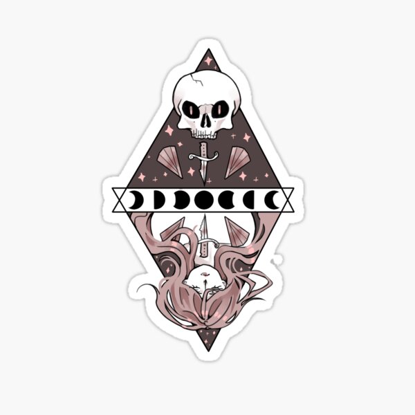 "As Above, So Below" Sticker for Sale by celesticactus | Redbubble