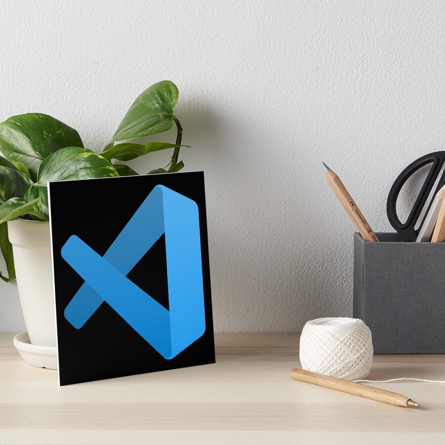 "Vscode - New Microsoft Visual Studio Code Logo" Art Board Print for ...