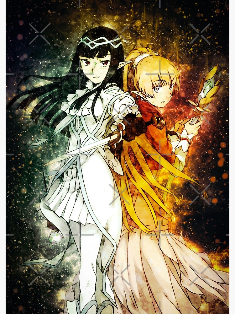 "Sanjouno Haruhime DanMachi Anime Girl Drawing Fanart" Art Print for ...