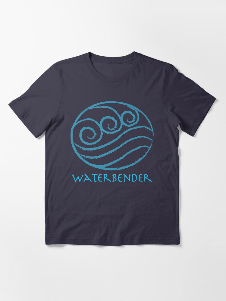 "Waterbender" T-shirt for Sale by jeweldesigns | Redbubble | airbender ...