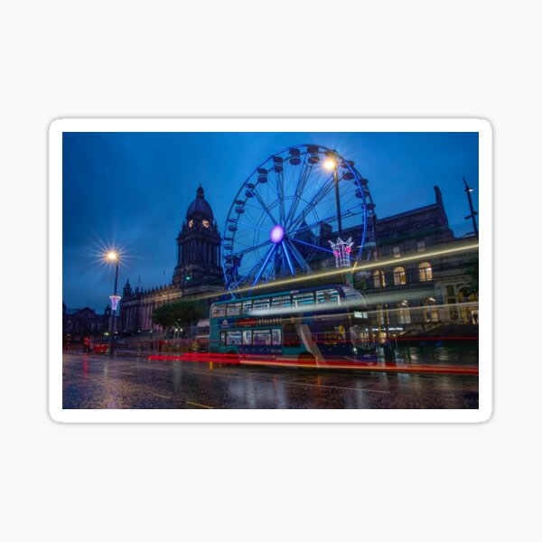 "Leeds Town Hall" Sticker for Sale by Alisonchambers2 | Redbubble