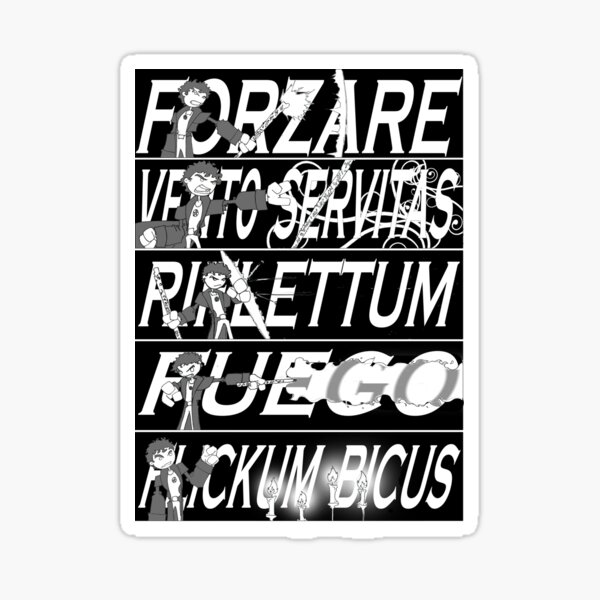 "Dresden Files - Spells" Sticker for Sale by BasiliskOnline | Redbubble