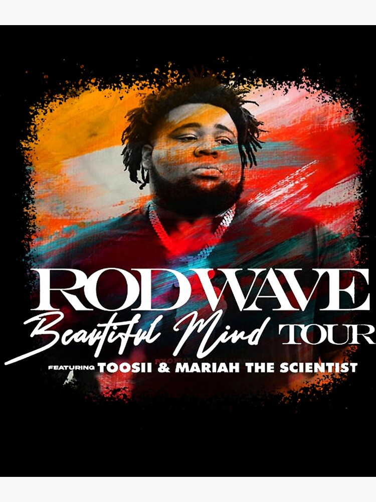 "Rod Wave Merch Rod Wave Beautiful Mind Tour 2022 Muic shirt for fan ...