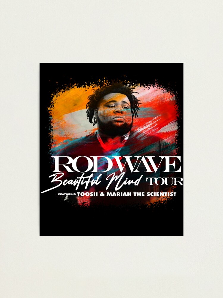 "Rod Wave Merch Rod Wave Beautiful Mind Tour 2022 Muic shirt for fan ...