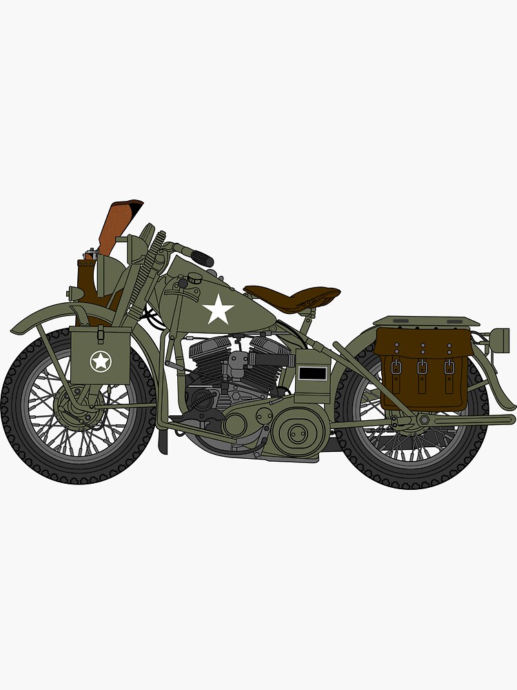 "ww2 motorcycles" Sticker for Sale by SparrowKIng | Redbubble