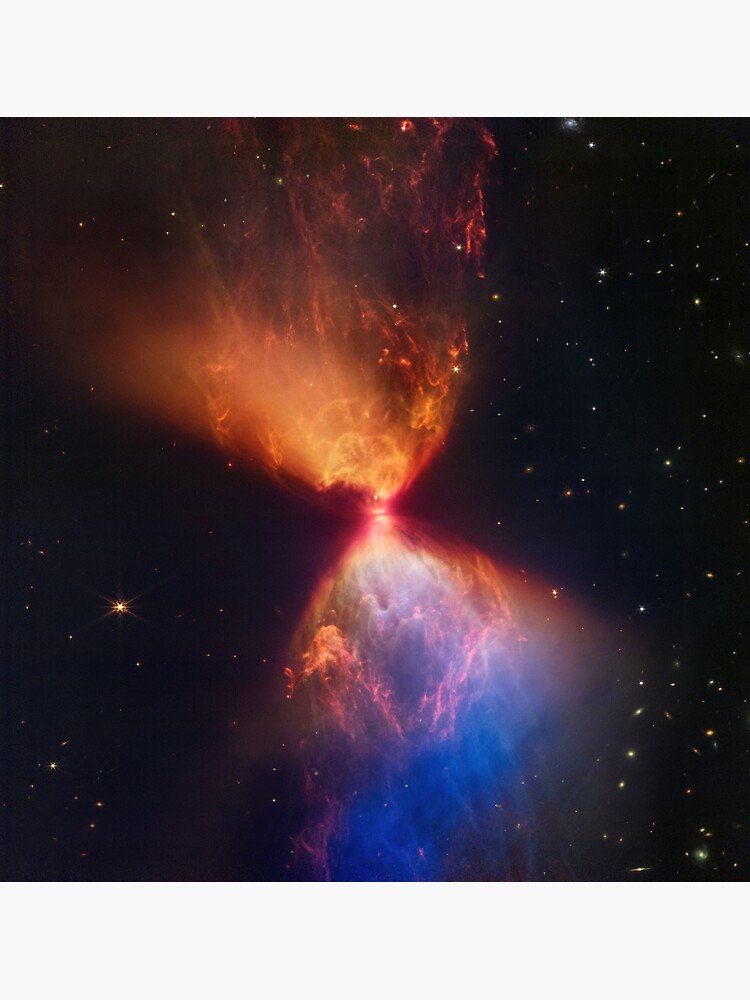 "James Webb Space Telescope Hourglass Protostar (James Webb/JWST ...