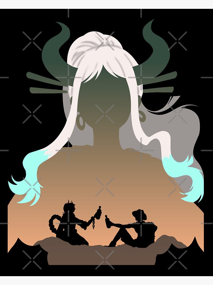 "One Piece Yamato and Ace" Sticker for Sale by Artsbykk | Redbubble