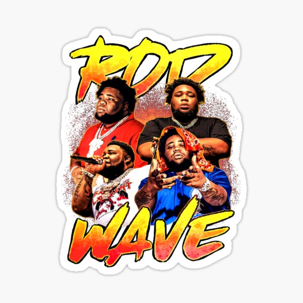 "Rod Wave Merch Rod Wave style" Sticker for Sale by ABBOUD05KAWAK ...