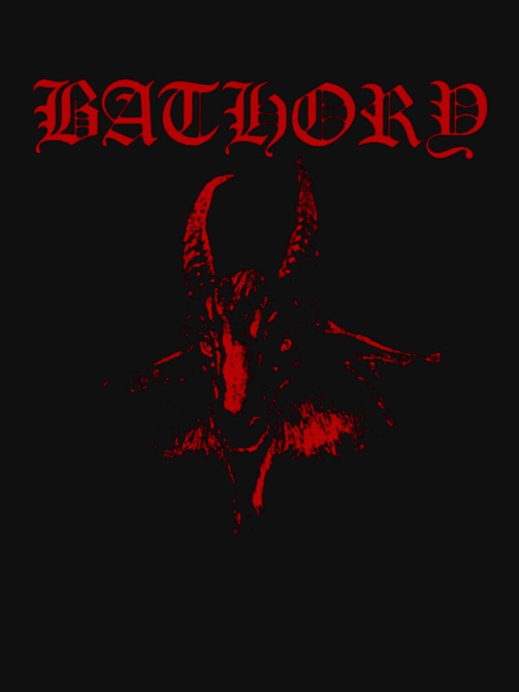 "best of bathory red logo" T-shirt for Sale by janejasmine4 | Redbubble | bathory logo t-shirts ...