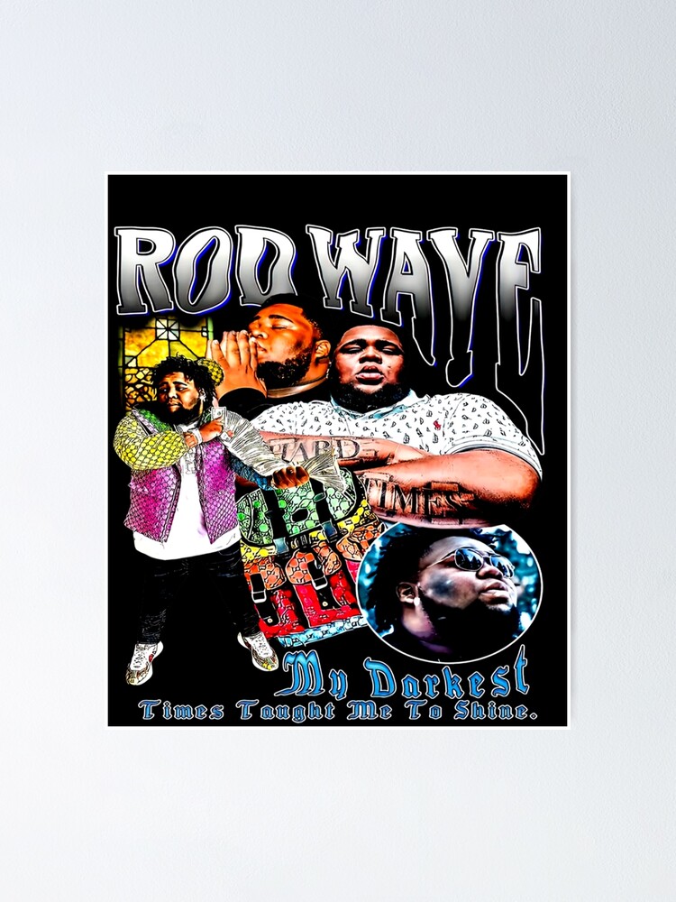 "Rod Wave Merch Rod Wave Vintage 90" Poster for Sale by ABBOUD05KAWAK ...