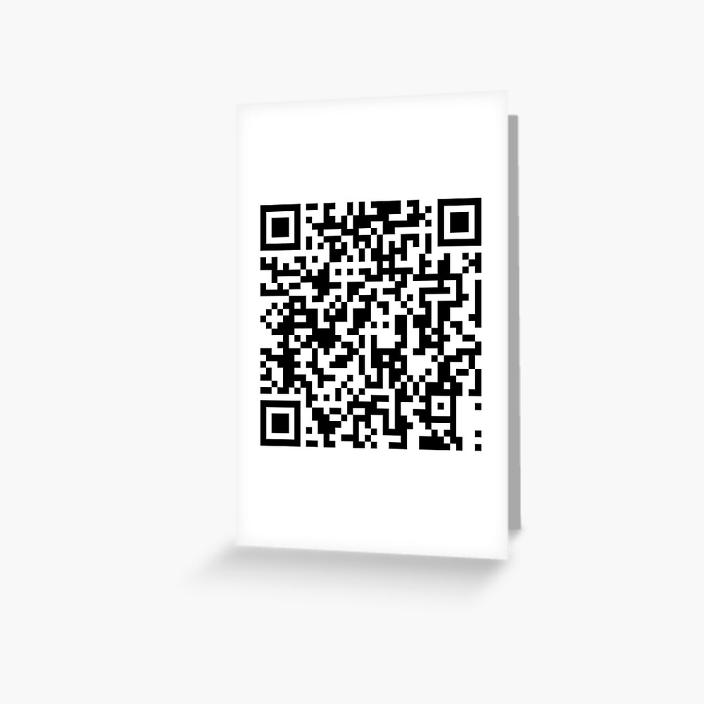 "MR BOOMBASTIC - MASSIVE RAT - QR CODE" Greeting Card for Sale by PIKKS ...