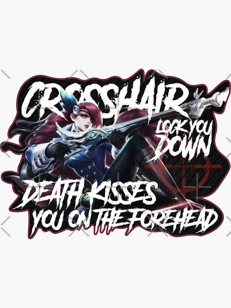 "Lesley mlbb one shot, one kill hero" Sticker for Sale by TokaDesignss ...