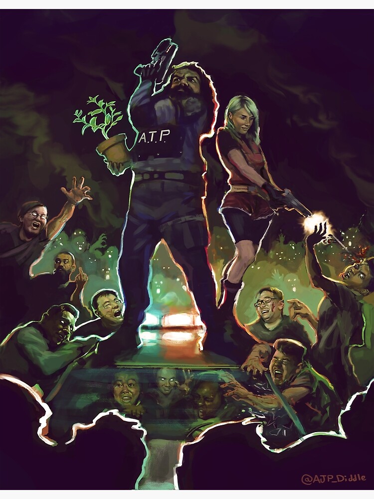 "Avoiding The Zombies" Poster for Sale by PDiddle | Redbubble