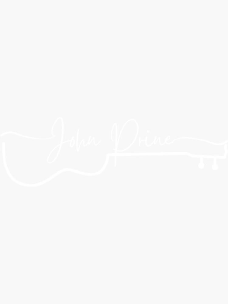 "John Prine" Sticker for Sale by tonescuss | Redbubble